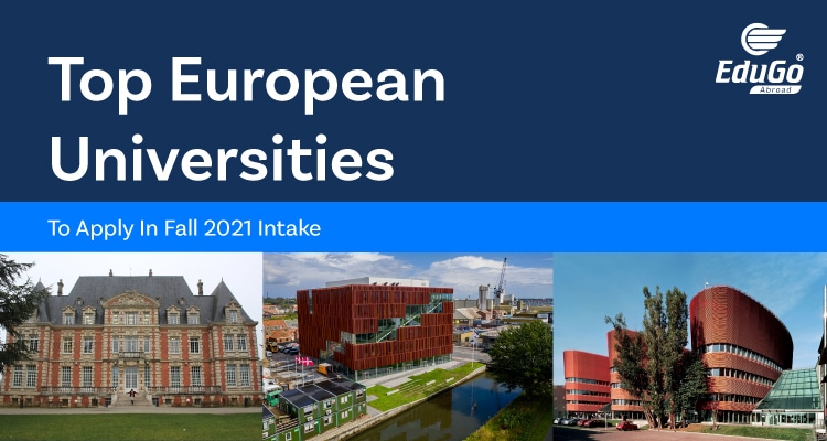 Top European Universities To Apply In Fall 2024 Intake
