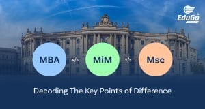 MBA v/s MiM v/s Msc: Decoding The Key Points of Difference