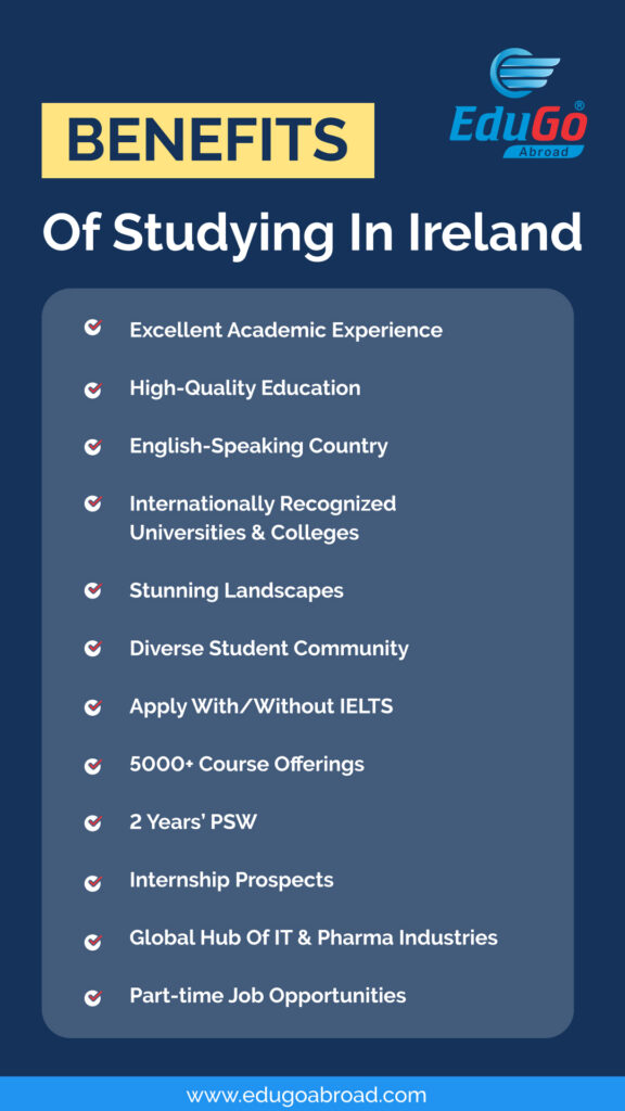 Ireland Calling: Best Universities to Study for the 2024-25 Intakes
